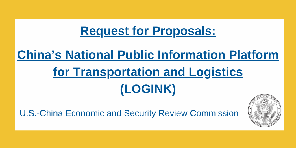 Request for Proposals on China’s National Public Information Platform ...