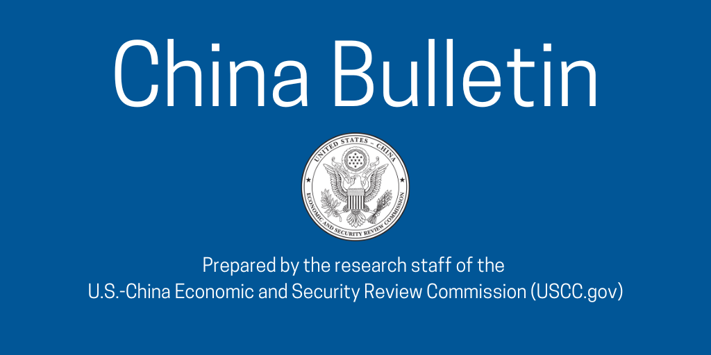 China Bulletin: January 14, 2026 | U.S.- CHINA | ECONOMIC and SECURITY ...